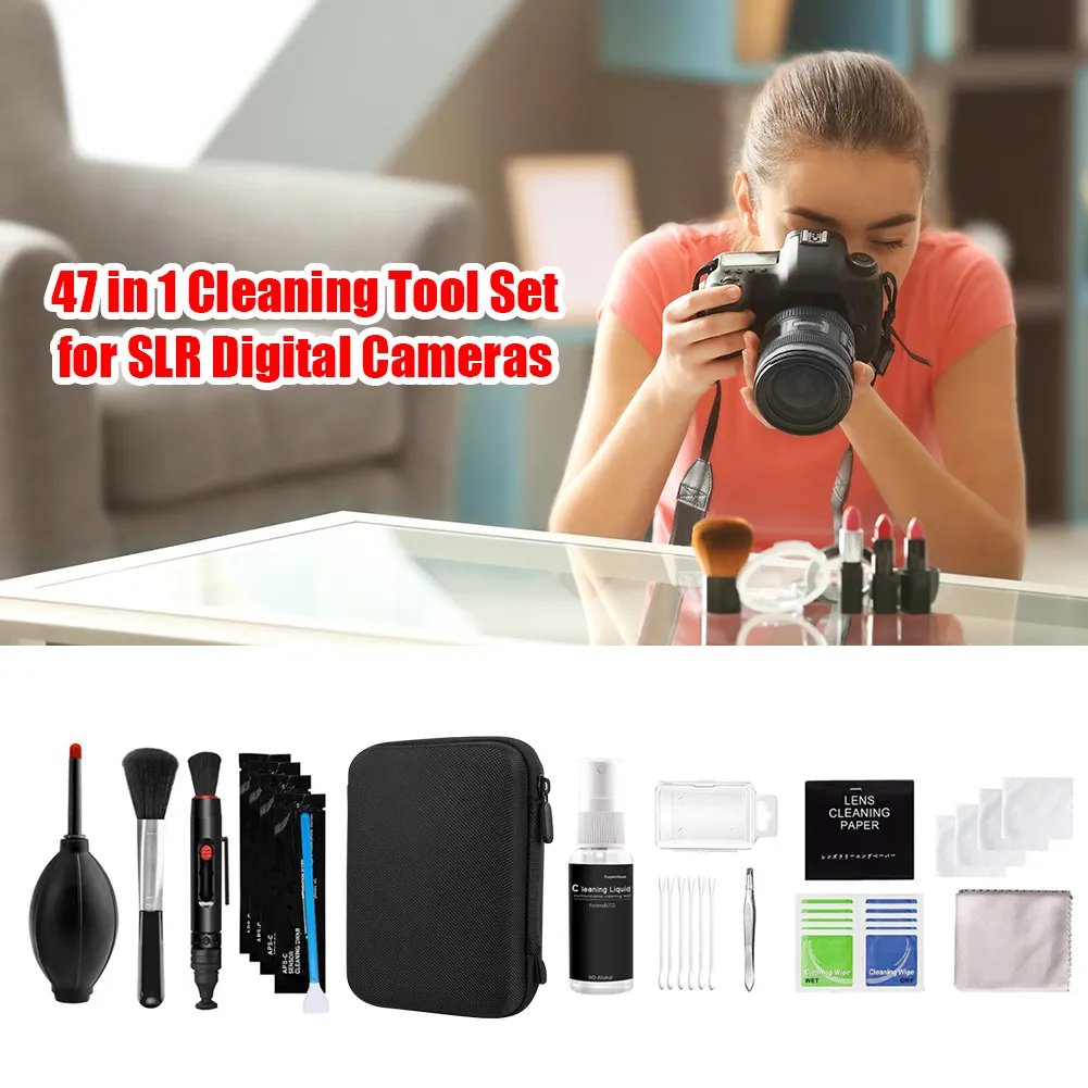 Digital Camera Sensor Cleaning Kit with Brush for DSLR Lenses and ...