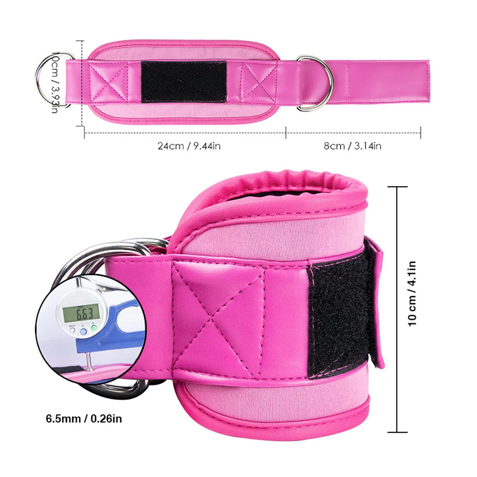 DHgate.com:Adjustable Ankle Straps - Resistance Band Leg Cuffs for Leg ...