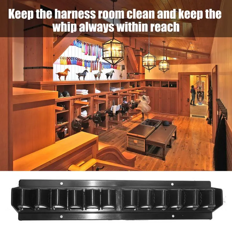 DHgate.com:Wall-Mounted Whip Rack for Tack Room & Stable: Sturdy ...