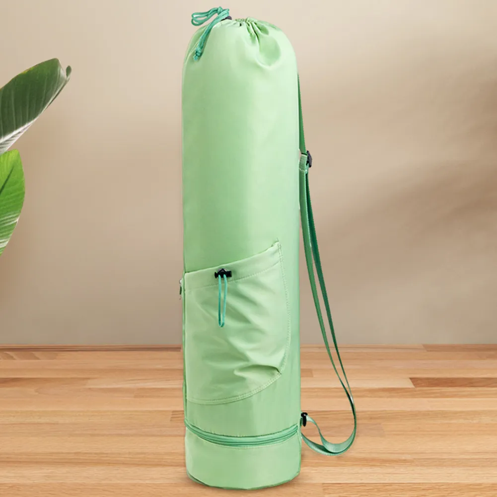 Yoga Mat Bag Gym Yoga Bag with Bottle Pocket - Travel Yoga Backpack for ...