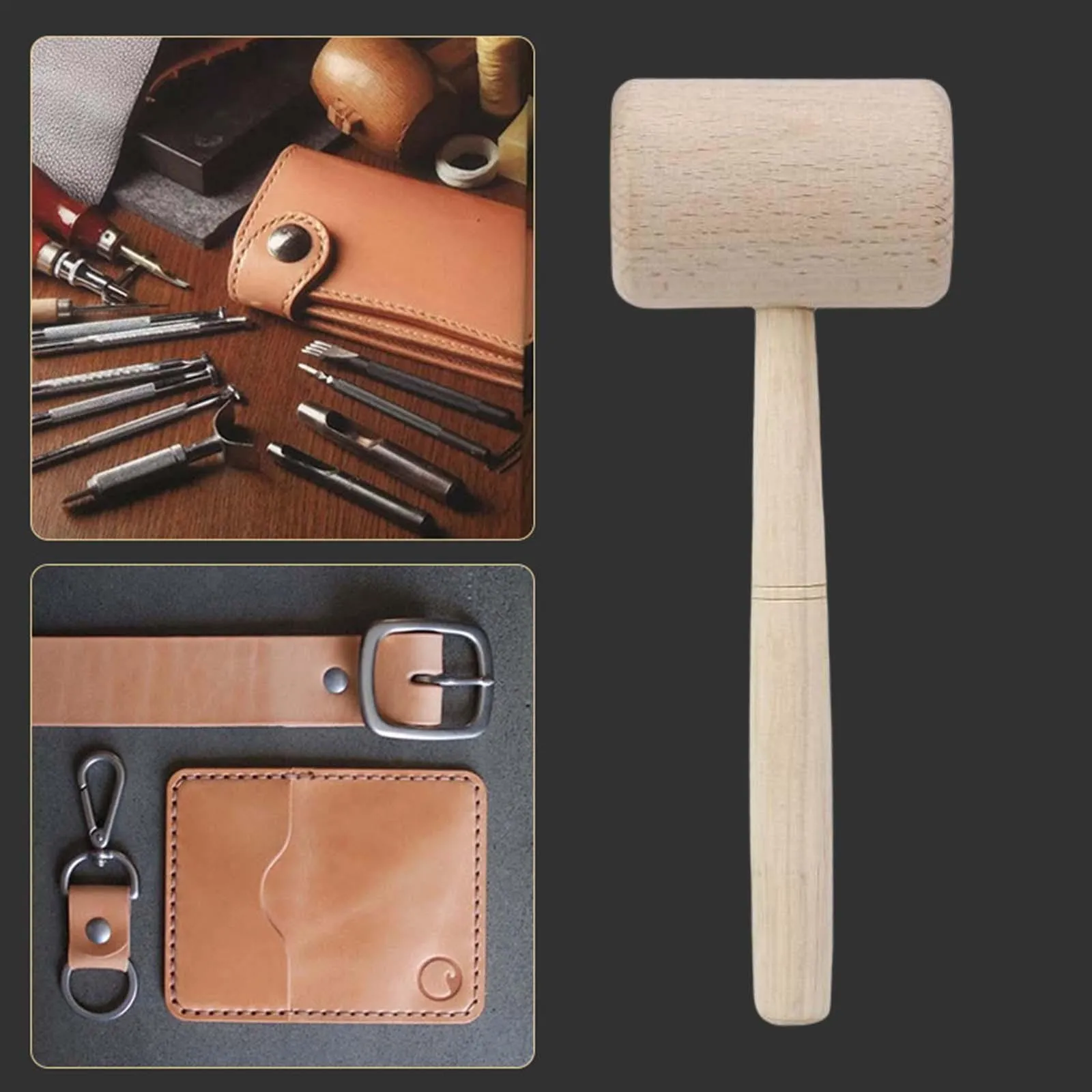 DHgate.com:Premium Wooden Mallet Hammer for Carving and DIY Woodworking ...