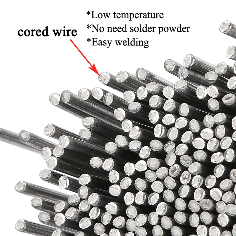 Aluminum Welding Rods Low Temperature Cored Wire for Brazing and ...