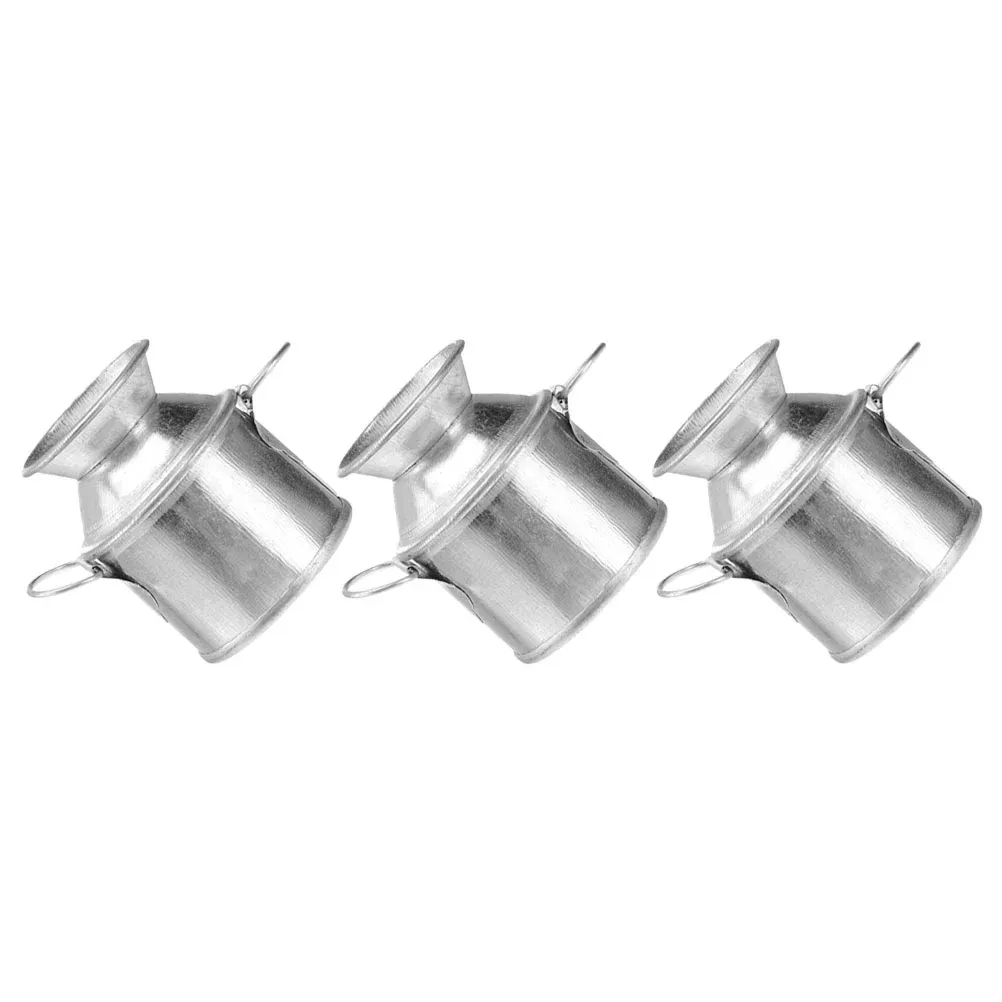 DHgate.com:Mini Milk Jug Tin Buckets Set: 3Pcs Rustic Home Decor, Vases ...