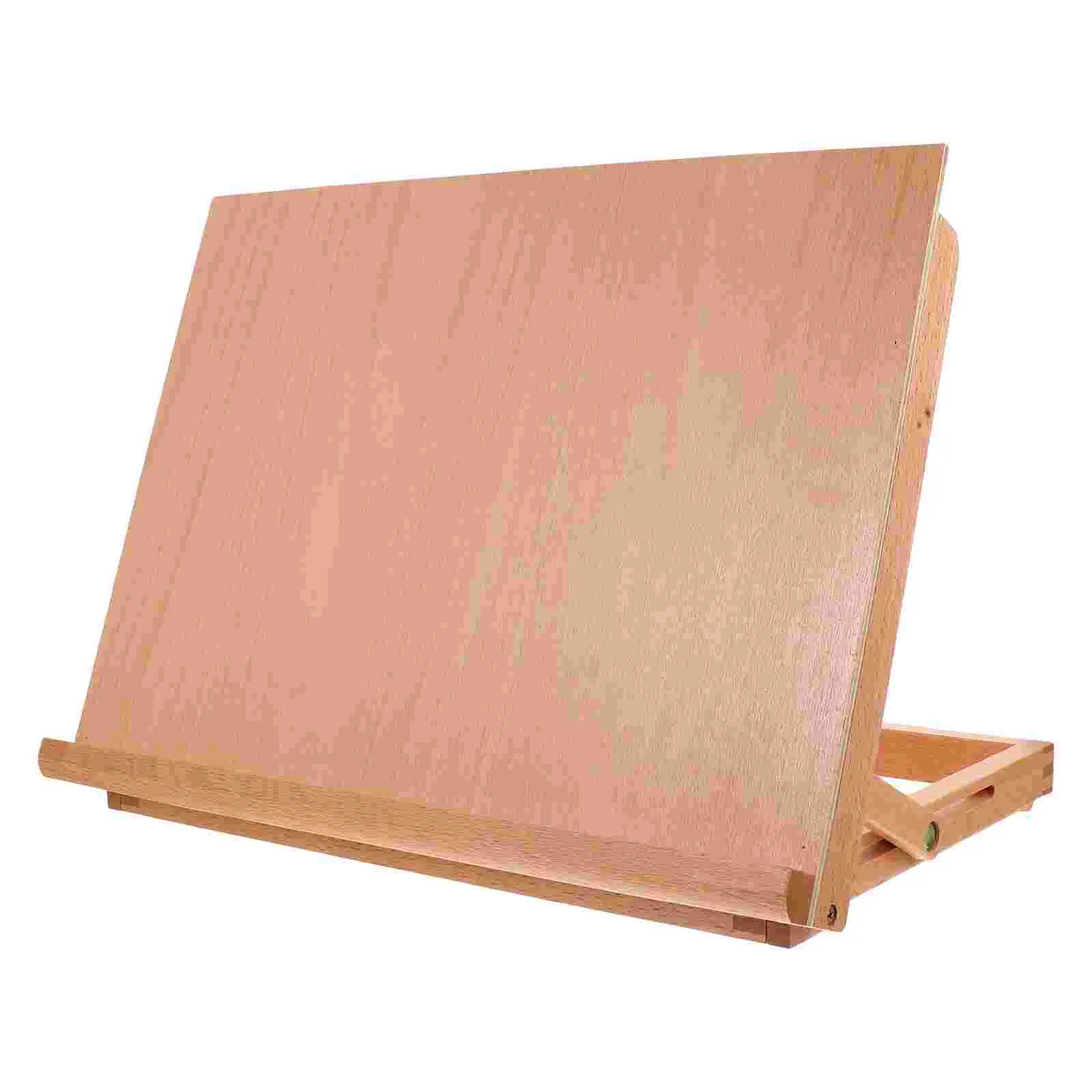 Adjustable Art Table Wooden Drawing Board: 4K Foldable Desktop Easel ...