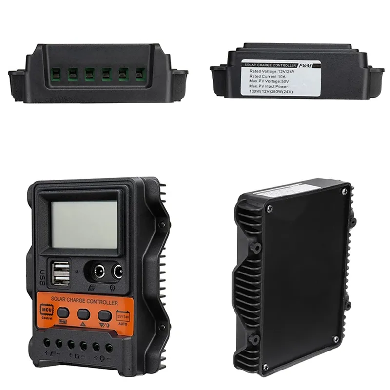 DHgate.com:2X Solar Charge Controller, 30A LCD Display Dual USB 5V ...