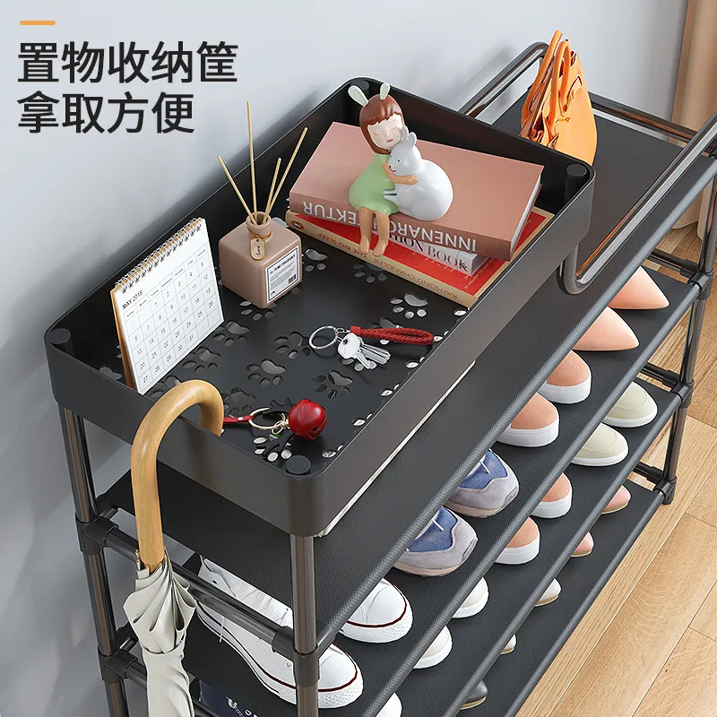 Modern Simple Multi-Layer Shoe Rack: Dustproof Space Saving Shoe Shelf ...