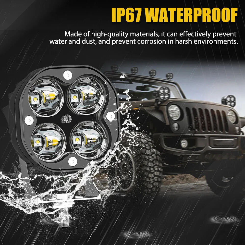 3 Inch Mini LED Work Light Square Automotive... From Ddmyperfect, $26. ...