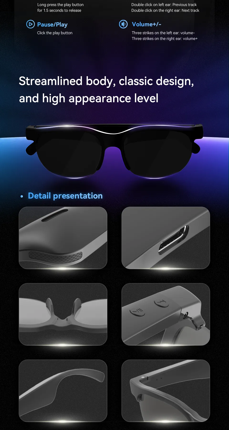 DeepSeek MiZEAN AI Samsung Smart Glasses 2022 30L Voice Real Time ...