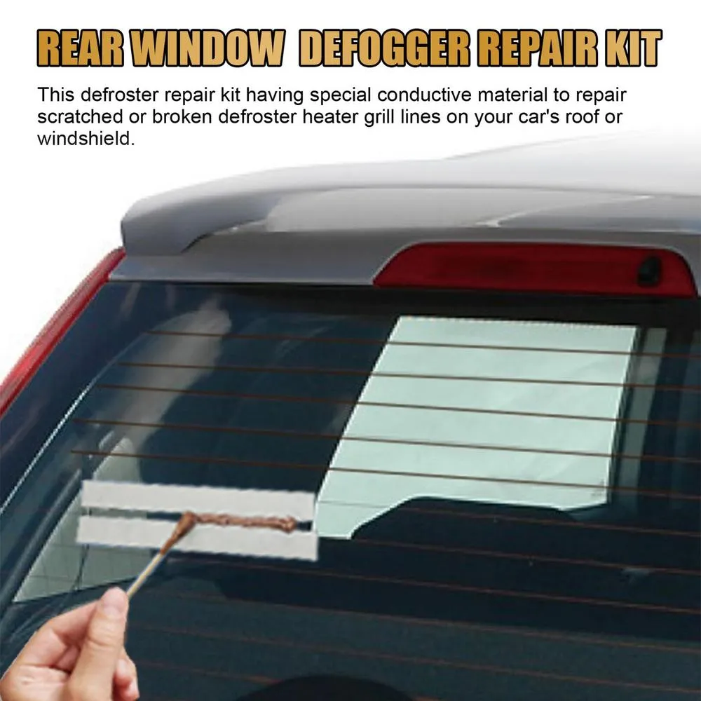 Car Window Defogger Grid Lines Repair Kit, Universal Rear Window ...