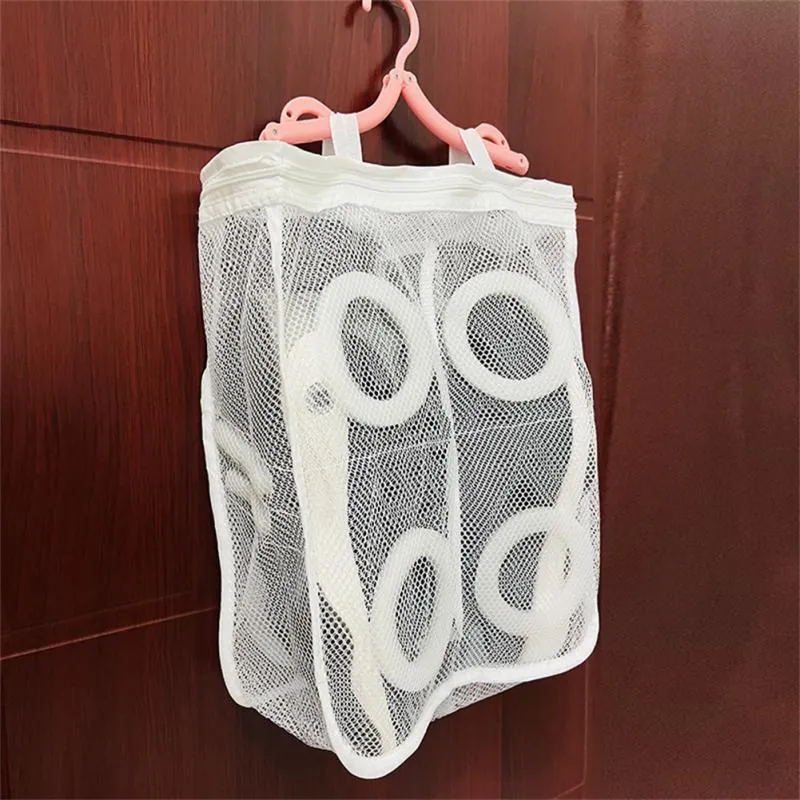 1~Laundry Bag Shoes Organizer Bag For Shoe Mesh Laundry Shoes Bags Shoe ...
