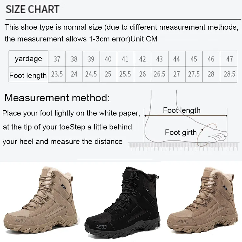 DHgate.com:Durable Leather Snow Hiking Boots for Men and Women:Shoes ...