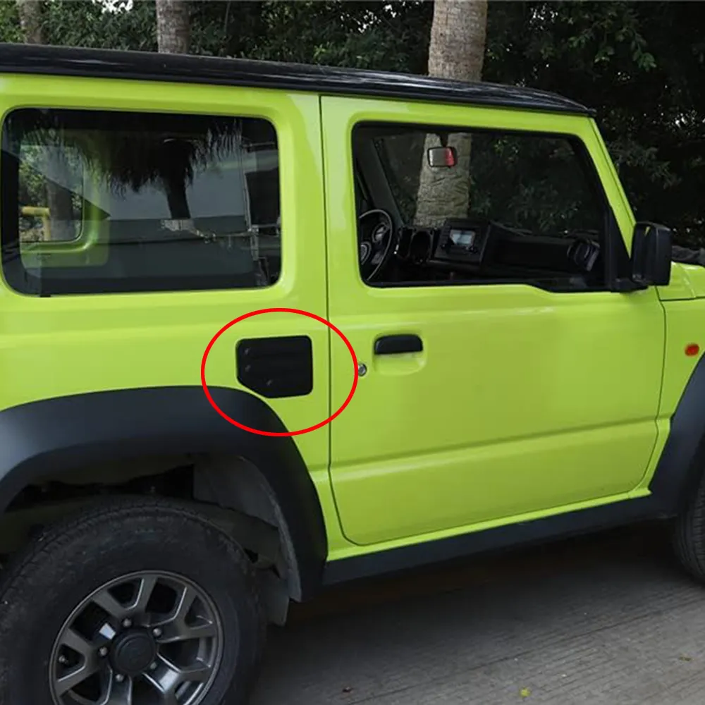 Car ABS Fuel Filler Fuel Tank Door Cover Cap For Suzuki Jimny JB64W ...