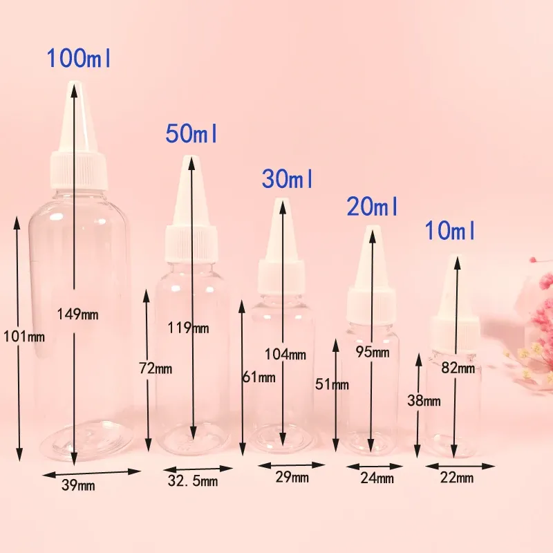 DHgate.com:2024 Refillable 10Pcs/Set Plastic Dropper Bottles, 10ml ...