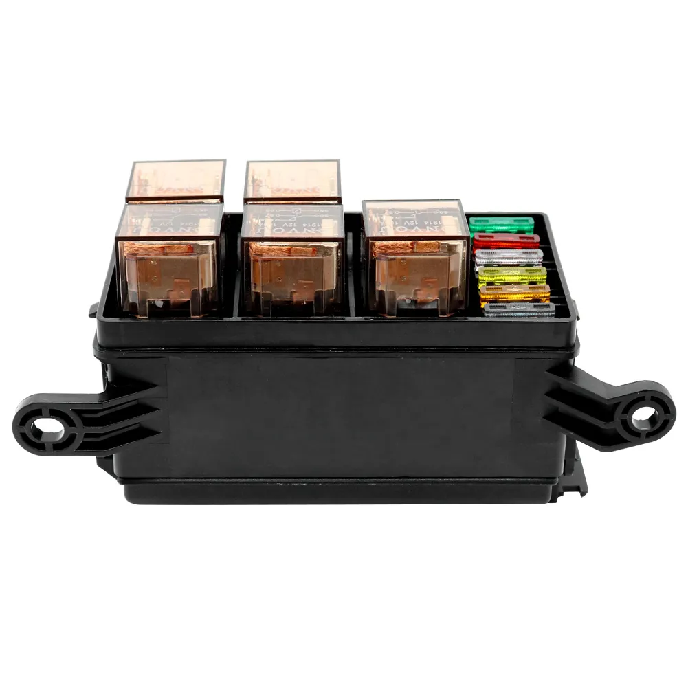 Universal DC 12V Car Marine Boat 6 Way Relay+ 6 Slot... From Ddmyearth ...