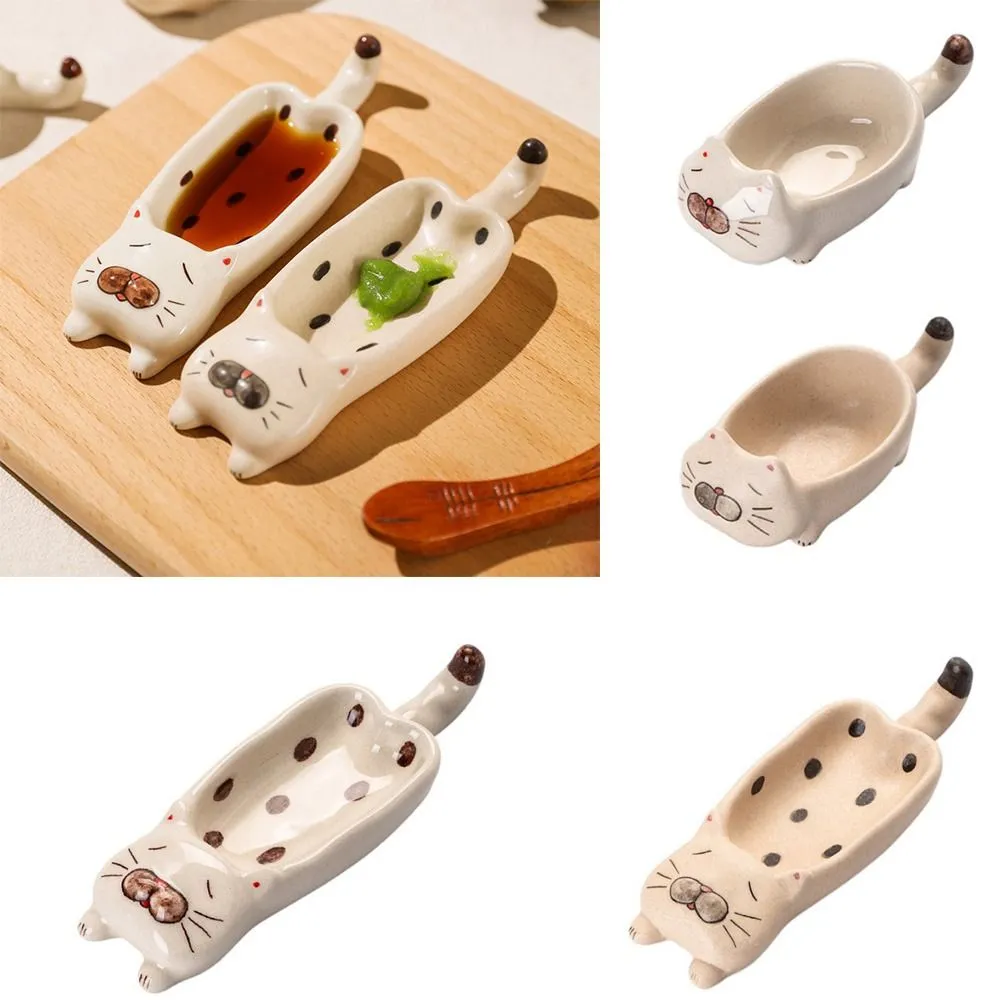 DHgate.com:Adorable Mini Ceramic Sauce Dishes with Handles for Home and ...
