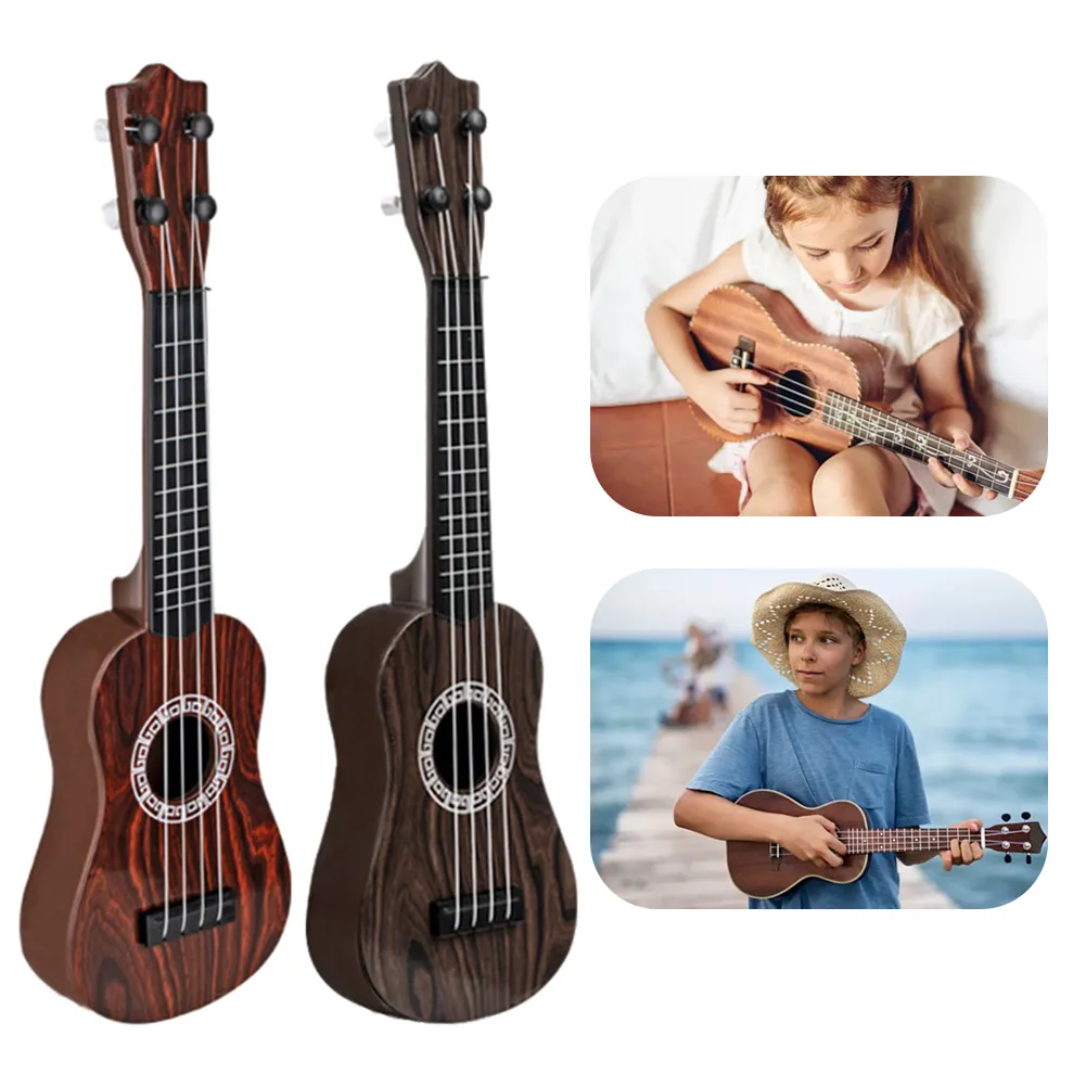 Mini Wooden Ukulele Toys for Kids, Beginners, and Toddlers from Dhgate ...