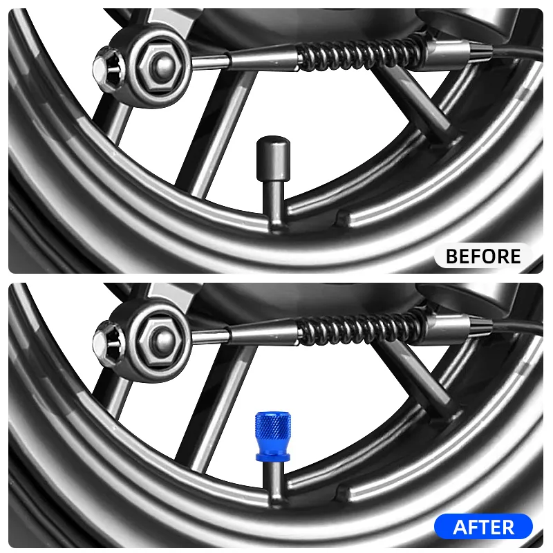 Audi Tire Valve Caps for S3 S4 S5 S7 S8 A4L A6L A1 A3 A4 A5 A7 SQ5 SQ7 SQ3 Waterproof Tyre Stem ...