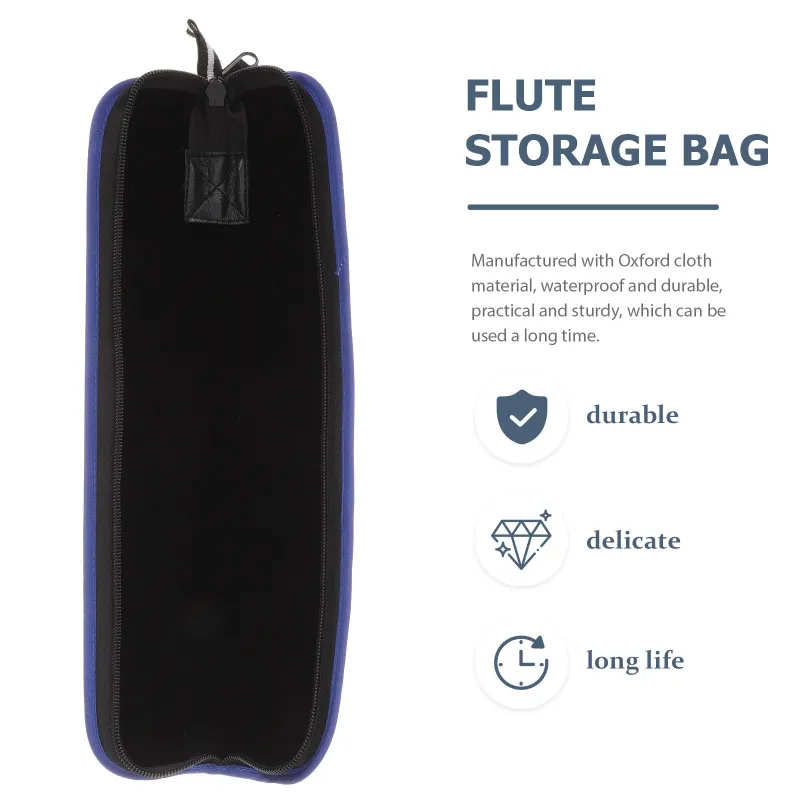 DHgate.com:Flute Carry Case Portable Flute Storage Bag Oxford Fabric ...
