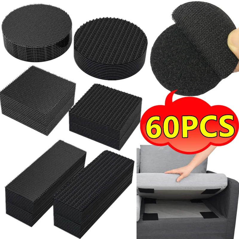 60 Double Faced Fixing Stickers Carpet Pad Dashboard Mat High Adhesive ...