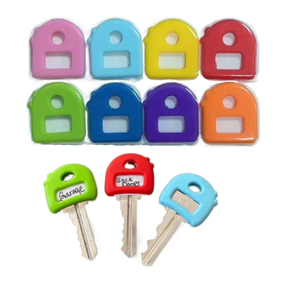 Wholesale 2Pack Label Key Cap Covers Useful Elastic Organizer Tags Key ...