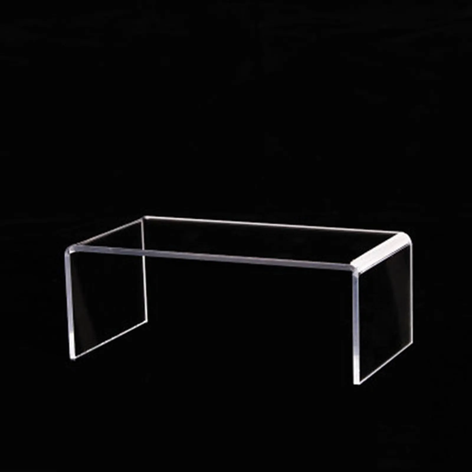 Acrylic Display Stand U Shaped Ladder Shelf For Handbags, Shoes ...