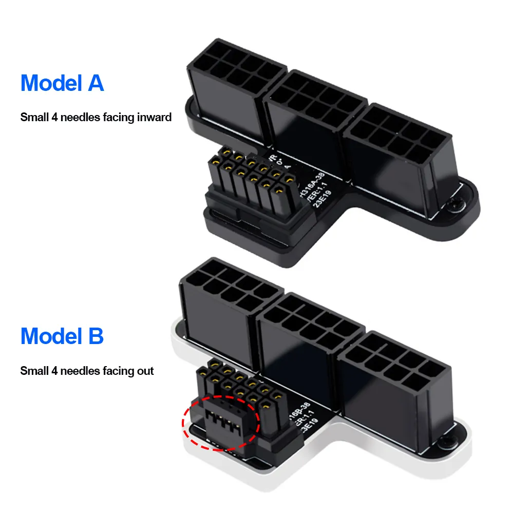 ATX3.0 12VHPWR Power Adapter, 12+4Pin 600W Elbow Connector for RTX 4090 ...
