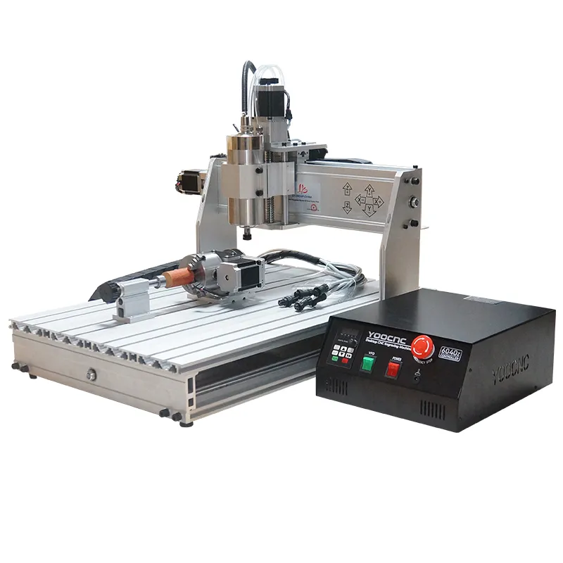 DHgate.com:LY CNC Engraving Machine - 3/4 Axis, 800W, USB LPT, Wood ...