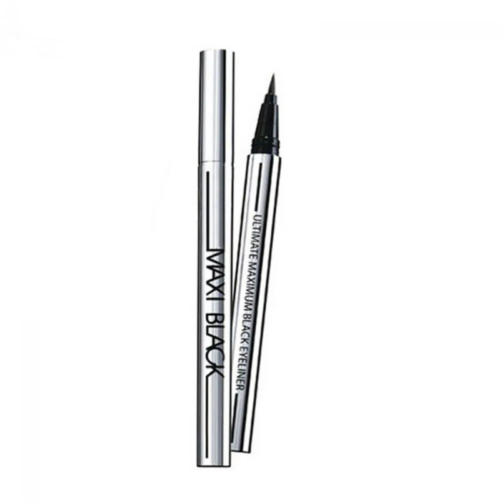 Waterproof Extreme Black Eyeliner Pen - Long-Lasting, Smudge-Proof ...