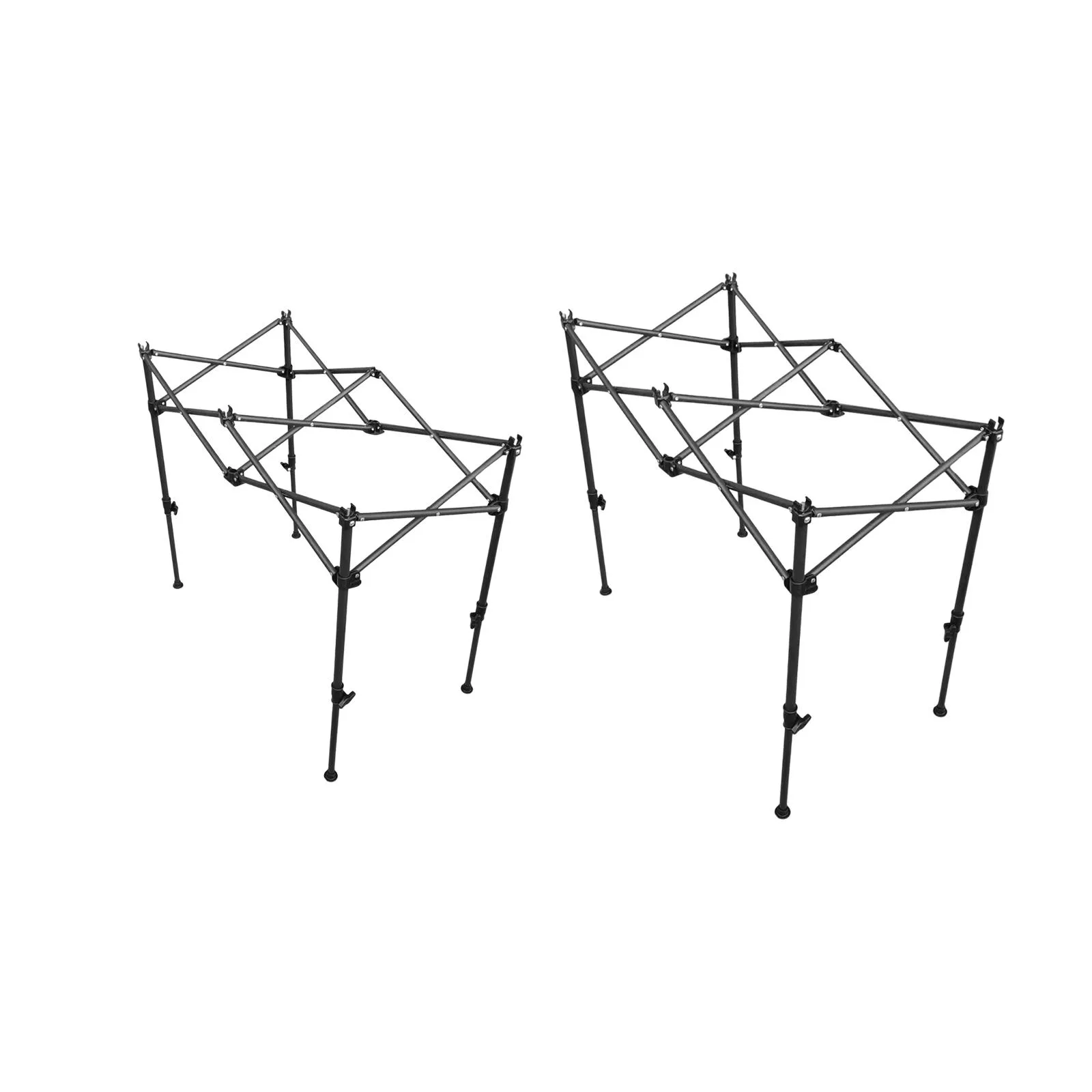 Collapsible Picnic Table Bracket Adjustable Durable Portable ...