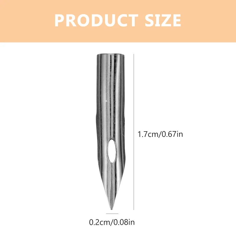 28mm Calligraphy Fountain Pen Nibs Replacement for Medium Nib Writing ...
