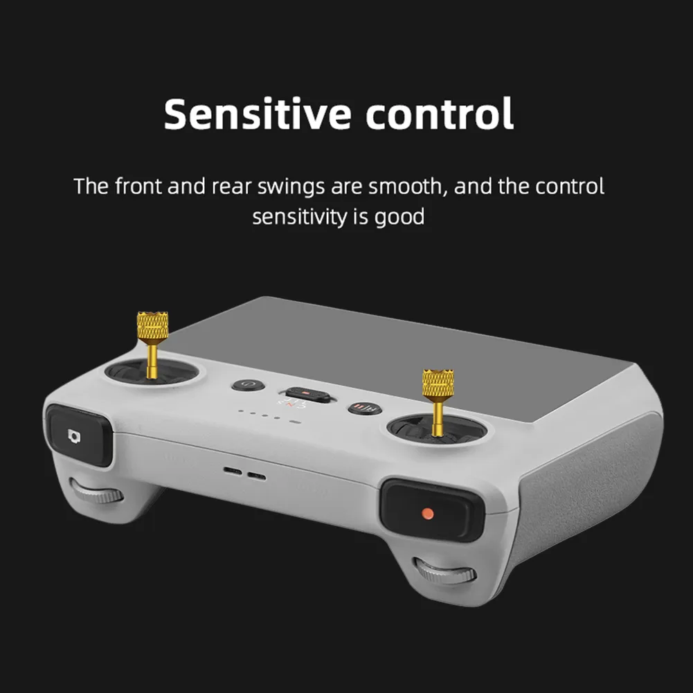 2024Lightweight Aluminum Alloy Remote Control Joystick for DJI Mini 3 ...