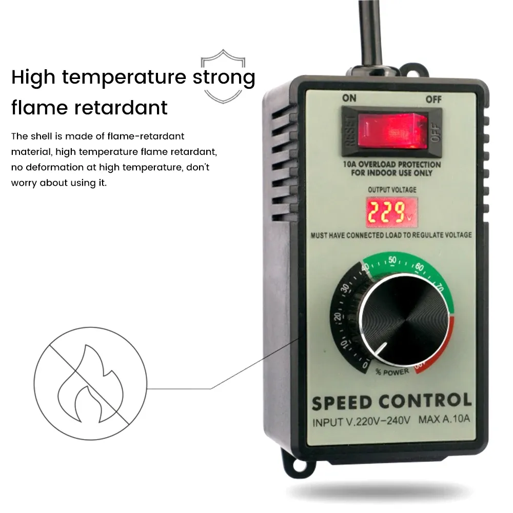 Variable Speed Controller For Power Tools: 4000W AC Motor Regulator ...