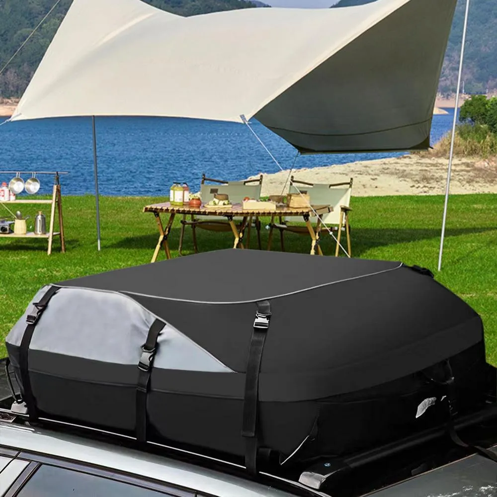 Waterproof Car Top Storage Organizer | Rooftop Cargo Carrier With 6 ...