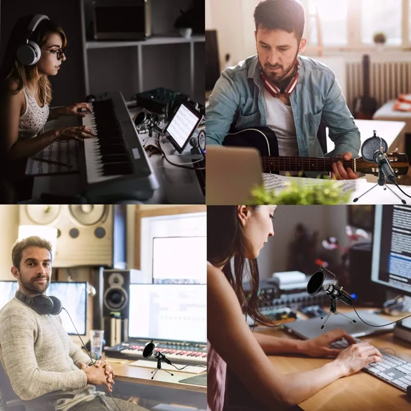 DHgate.com:Professional Condenser Microphone for Computer, Plug and ...