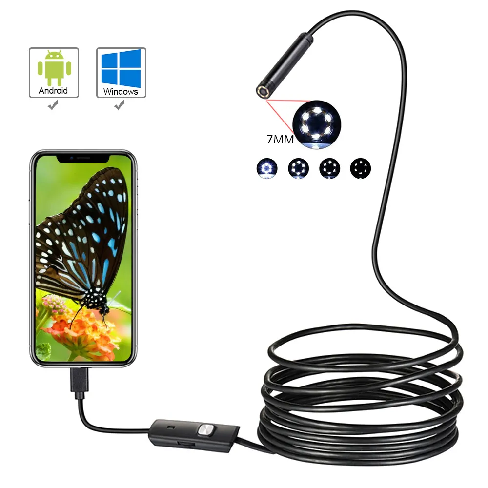 DHgate.com:IP67 Waterproof 2m USB Endoscope with HD Coms Camera for ...