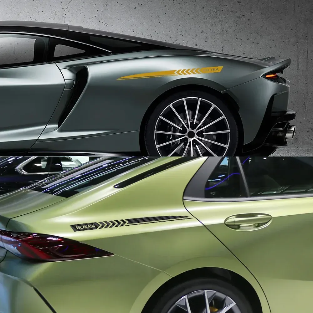 Car Door Side Strip Body Stickers: Sporty Styling For Opel Astra H J G ...