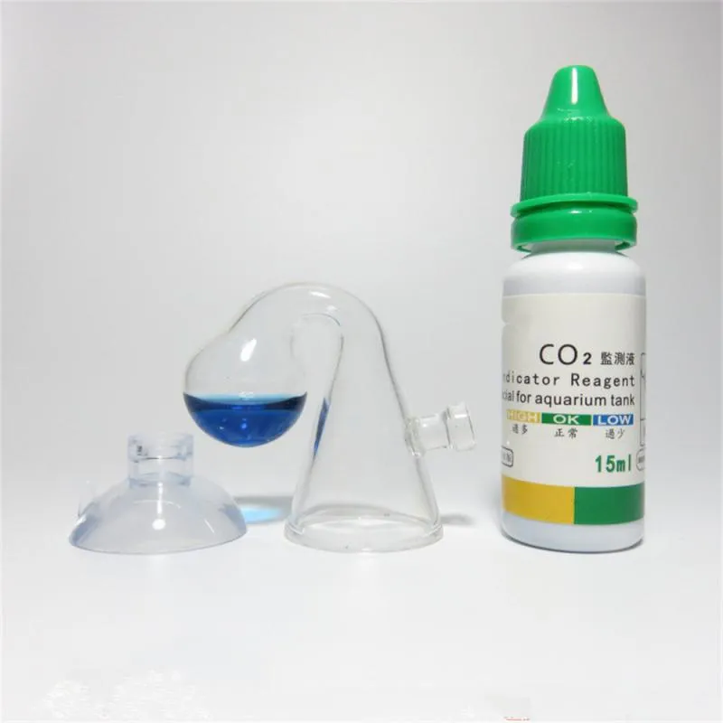 Long-Term CO2 Aquarium Drop Checker - Diffuse Glass, DIY Indicator for ...