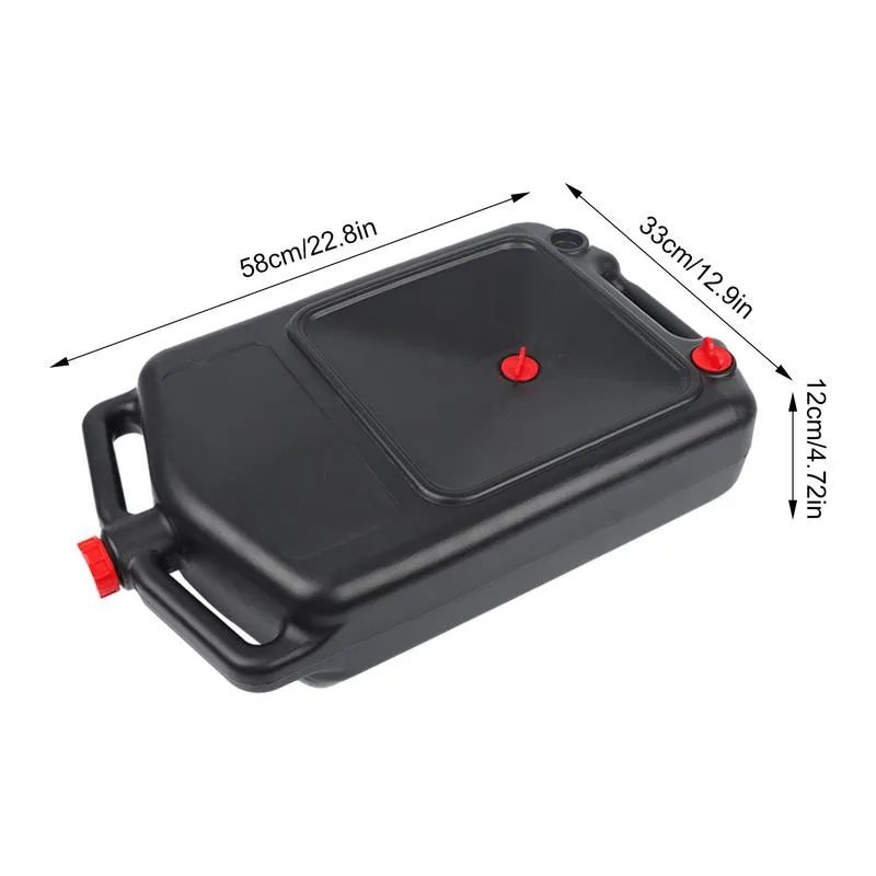 Oil Change Drain Pan 15L Leak Proof Car Oil Receiver Waste Engine Oil ...