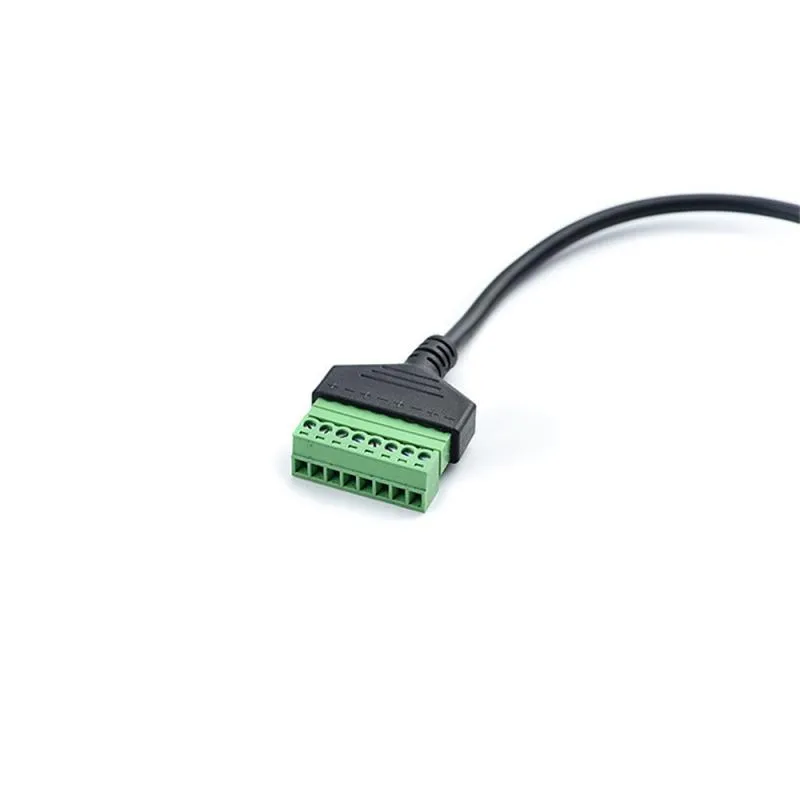 DHgate.com:RJ45 Terminal Block, 8 Pin Male to Female Ethernet Connector ...