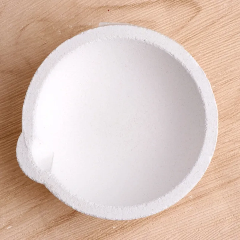 250g Ceramic Crucible for Gold Silver Melting, Smelting Bowl, Casting ...