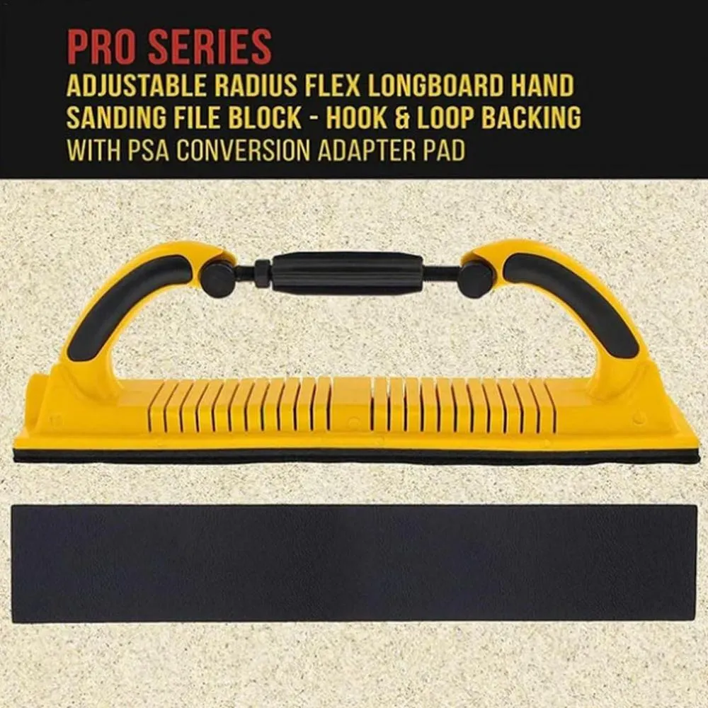 Adjustable Radius Sanding Tool Kit - Handheld Woodworking Sander with ...