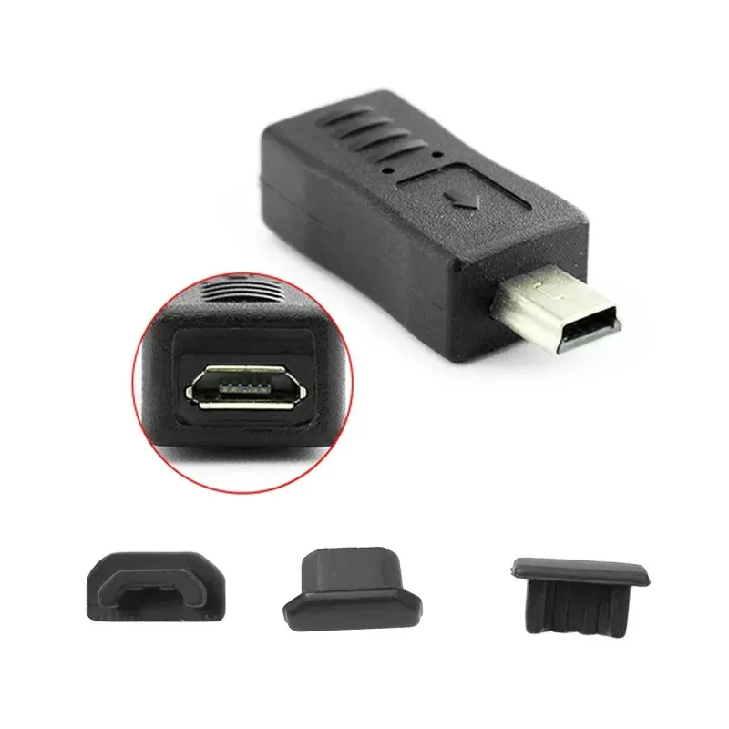 Micro USB Dust Plugs Protective Covers for Android Charging Ports ...