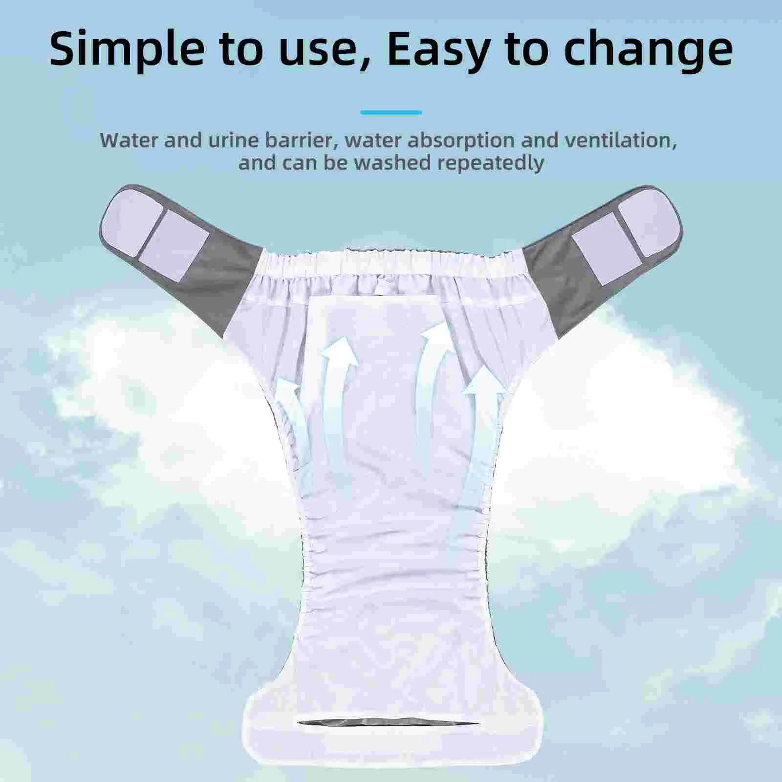 Leak Free Washable Panty Diaper For Elderly Pants For Postpartum ...