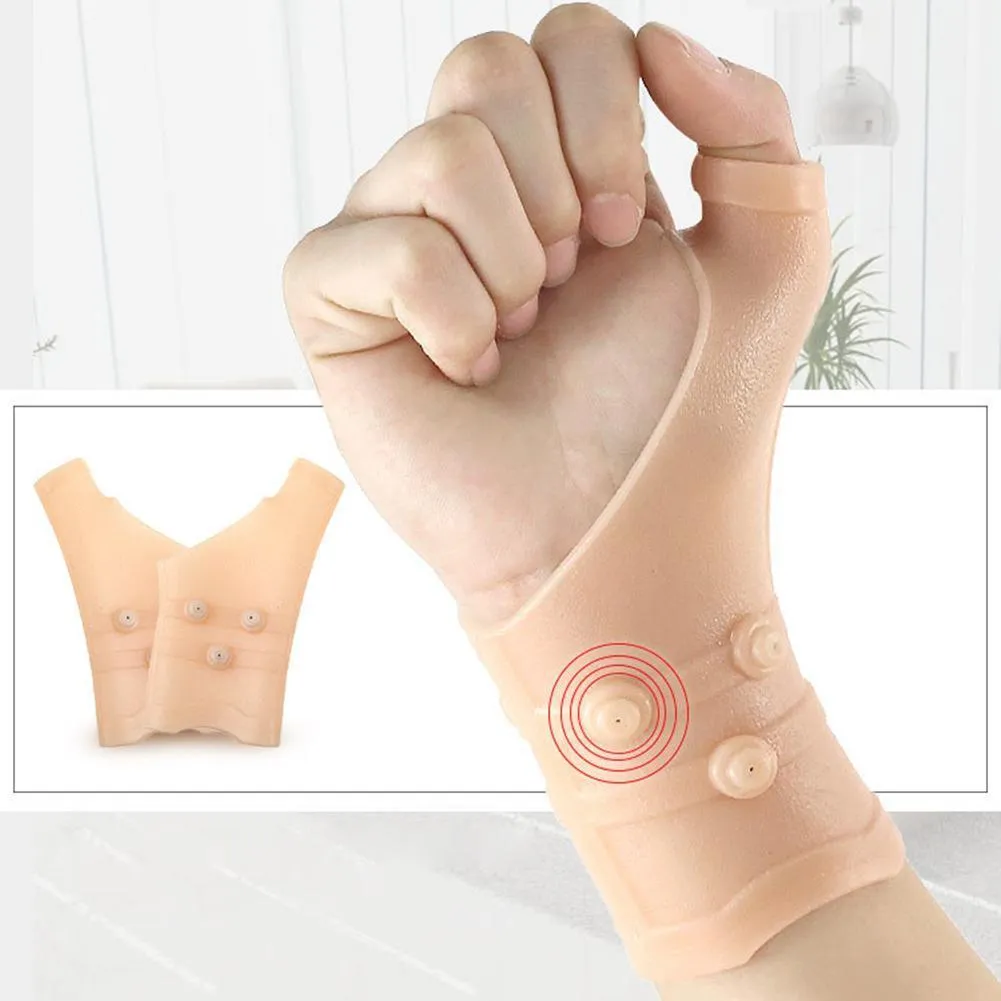 SEBS Magnetic Therapy Wrist Braces Flexible Hand Support for Left and ...