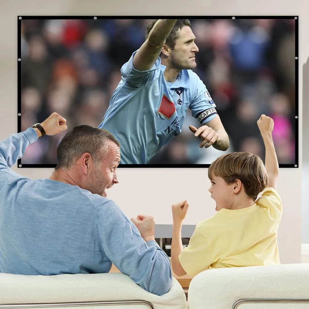 DHgate.com:Home Theater 16:9 Projection Screen, 60-150 inch Pull Down ...