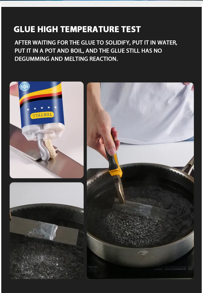Metal Repair Paste 2-in-1 Industrial AB Cast Glue Heat Resistant ...