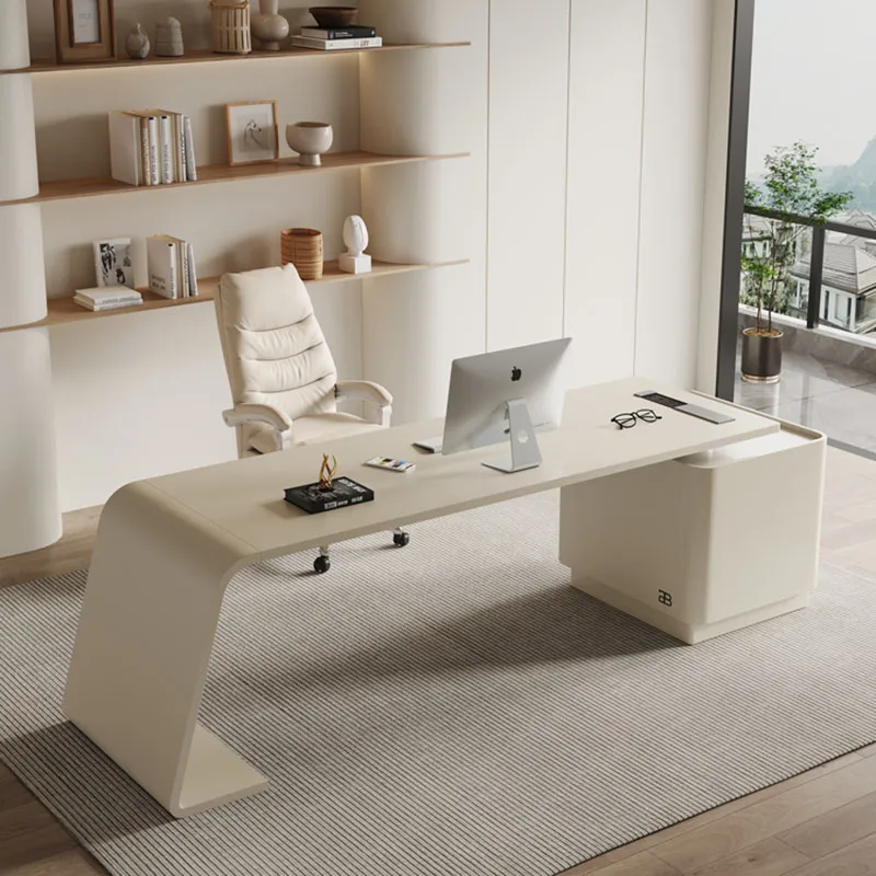 Italian Furniture For Work Corner And Office Modern Home Office Desk With Pullout Under Table And Laptop Stand For Meetings And Room Appointments From Homepro18 2 266.26 DHgate.Com