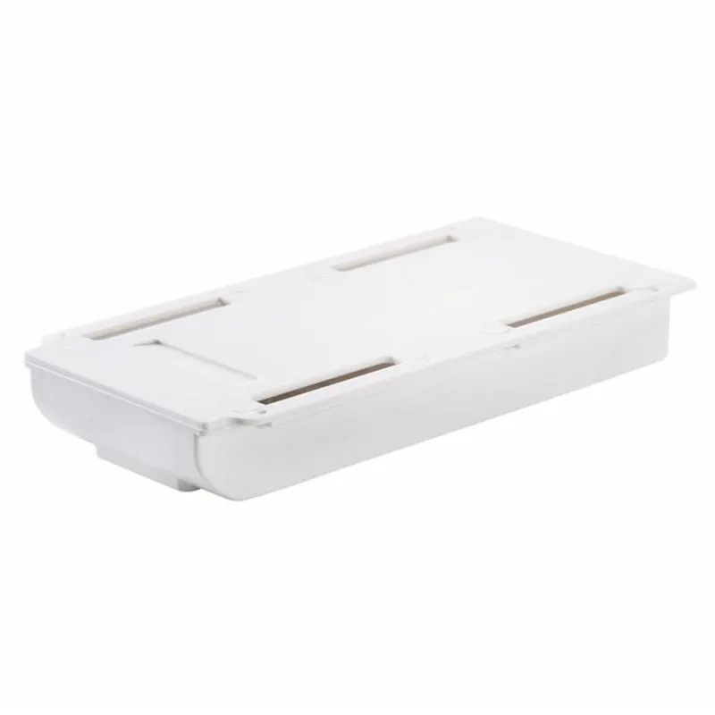 Self-Adhesive ABS Pencil Tray: Desk Storage Organizer with 1-6 Drawers ...