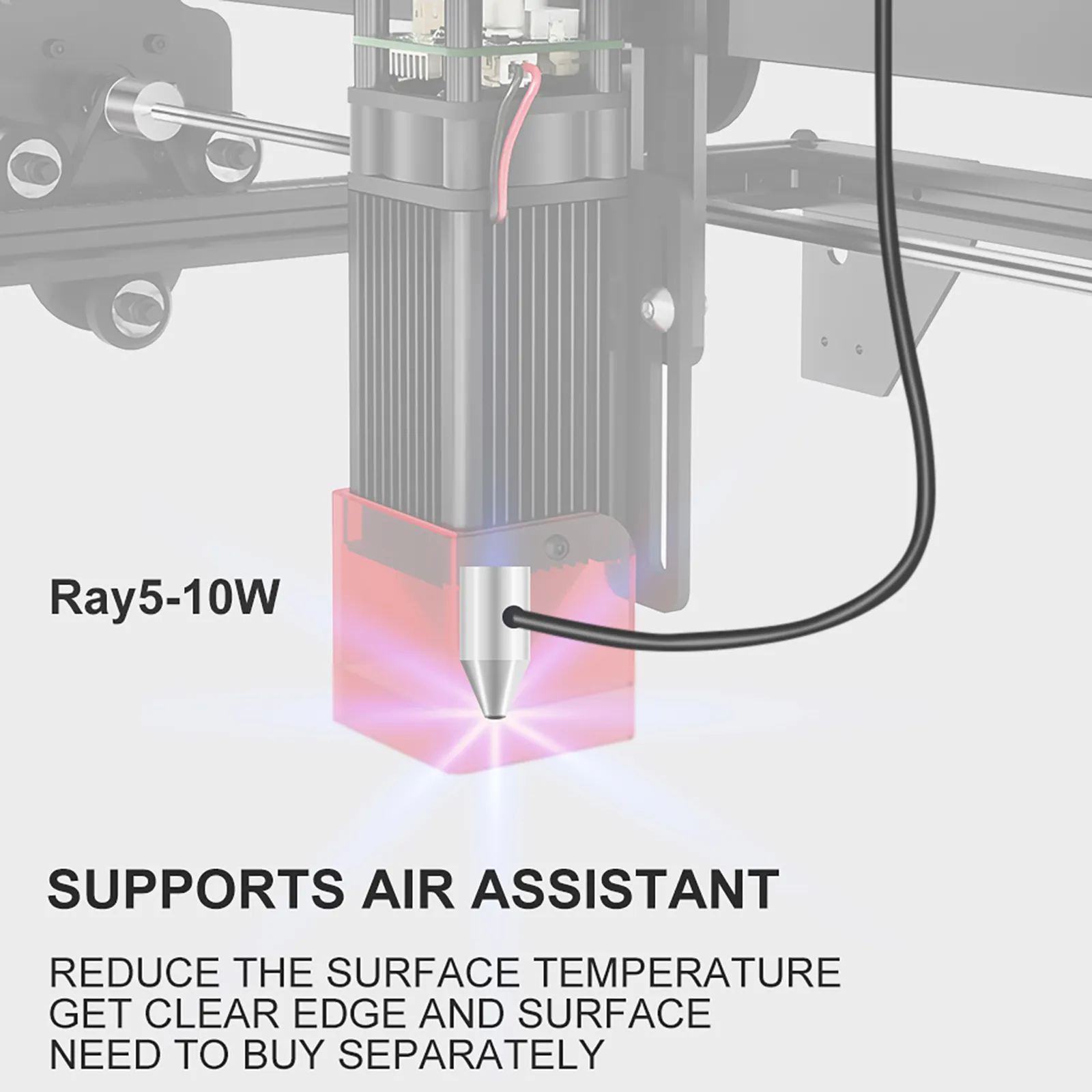 DHgate.com:Longer 10W Powerful Laser Engraver Module Head, Compatible ...