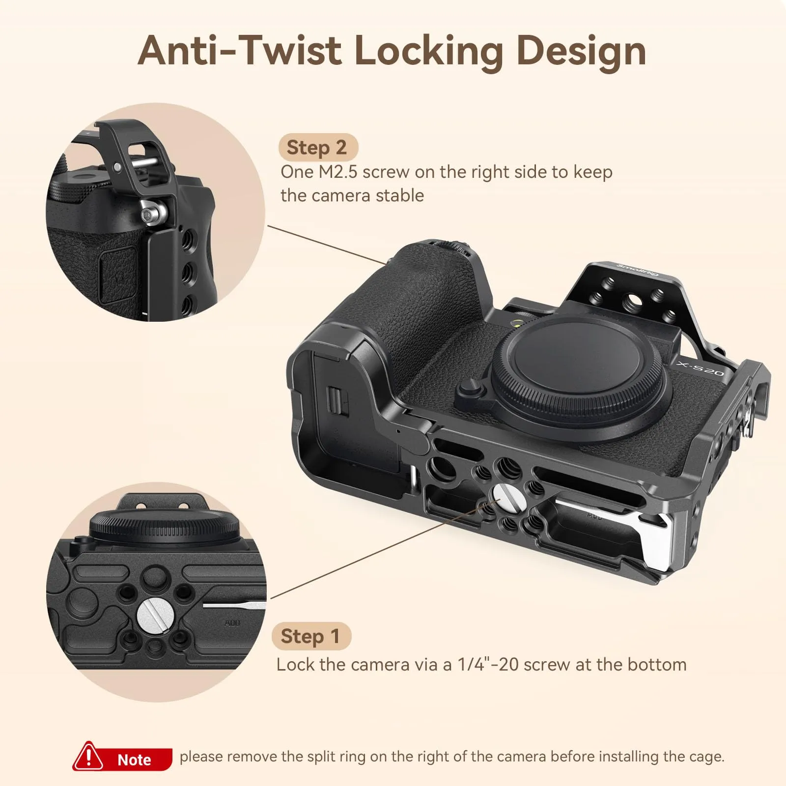 DHgate.com:SmallRig Cage for FUJIFILM X-S20 with Quick Release Plate ...